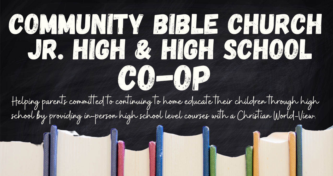 Jr. High & High School Co-Op | Homeschool!